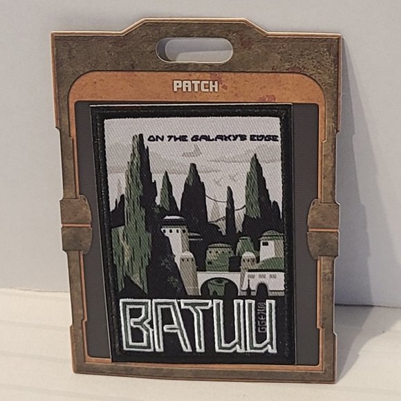 Disney | Other | Star Wars Batuu Patch Black Spire Outpost Disneyland ...
